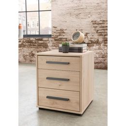 Wiemann Nachttisch &raquo;Br&uuml;ssel&laquo; vormontiert beige B/H/T: 40cm