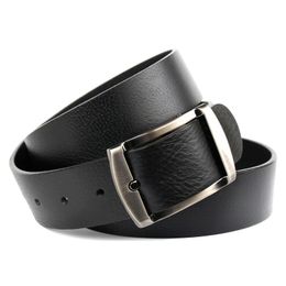 Anthoni Crown Herren Lederg&uuml;rtel schwarz 90