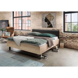 Wiemann Bett &raquo;Br&uuml;ssel&laquo; beige Liegefl&auml;che L&auml;nge B: 200cm x 180cm