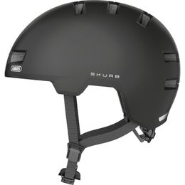 Abus Fahrradhelm &raquo;SKURB&laquo; schwarz Fahrradhelm