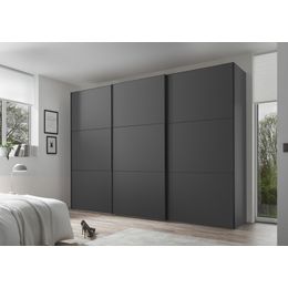 Schwebet&uuml;renschrank STAUD "Includo, Made in Germany", dekor vulkan, B:298cm H:222cm T:68cm, Holzwerkstoff, Schr&auml;nke, Schwebet&uuml;renschrank, Mit vier verschiedenen Ausstattungsvarianten