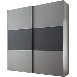 Schwebet&uuml;renschrank STAUD "Includo, Made in Germany", dekor saphir, vulkan, B:188cm H:222cm T:68cm, Holzwerkstoff, Schr&auml;nke, Schwebet&uuml;renschrank, Mit vier verschiedenen Ausstattungsvarianten