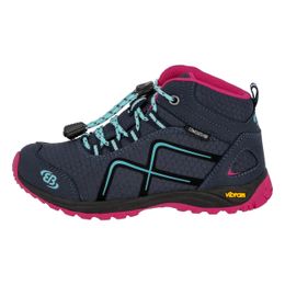 Br&uuml;tting Wanderschuh BR&Uuml;TTING "Outdoorstiefel Guide High", M&auml;dchen, Gr. 40, blau, Synthetik, Schuhe Wanderschuh