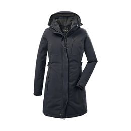 Parka Killtec "KOW 165 WMN PRK", Damen, Gr. 40, schwarz, Obermaterial: 100% Polyester;Futter: 100% Polyester;F&uuml;llung: 100% Polyester, Jacken Parka, Wasser- und winddichter Parka mit Teddyfleece und abnehmbarer Kapuze