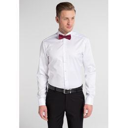 Langarmhemd Eterna "SLIM FIT", Damen, Gr. 40, Normalgr&ouml;&szlig;en, wei&szlig;, Twill, 100% Baumwolle, schmal, Umschlagmanschette, Hemden Langarmhemd, NON IRON (b&uuml;gelfrei)