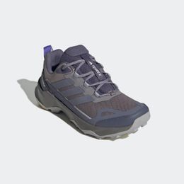 Wanderschuh adidas terrex "TERREX SKYCHASER AX5", Damen, Gr. 40,5, beige (taupe oxide, preloved violet, glory grau), Synthetik, Textil, Schuhe Wanderschuh, Outdoor-Schuh, Multifunktionsschuh