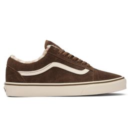 Sneaker Vans "Old Skool", Herren, Gr. 38, sepia, Leder, Schuhe Sneaker, unisex