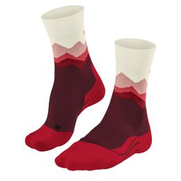 Wandersocken Falke "TK2 Explore", Damen, Gr. 39-40, rot (merlot), Materialmix, normal, Socken Wandersocken, hohe Feuchtigkeitsaufnahme, schnell trocknend, atmungsaktiv