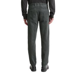 Marc O'Polo Cordhose MARC O'POLO "Osby Pleats", Herren, Gr. 30, L&auml;nge 32, mangrove, Cord, Obermaterial: 100% Baumwolle, Hosen Cordhose, tapered fit, aus reiner Bio-Baumwolle
