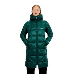 Daunenjacke Berghaus "EXPLORER LONG DOWN JACKET", Damen, Gr. S, off peak, Obermaterial: 100% Polyester. Futter: 100% Polyamid. Wattierung: 100% Daunen, Jacken Daunenjacke, Winterjacke Damen