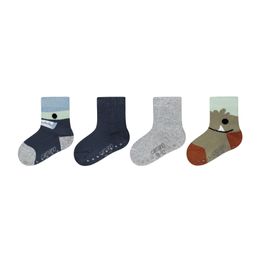 Socken Camano "ca-soft", Jungen, Gr. 15-18, overland trek, Baumwollmischung, unifarben, Socken Socken, mit elastischem Bund