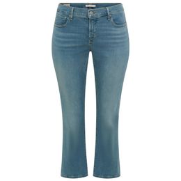 LEVI'S&reg; PLUS Bootcut-Jeans LEVI'S PLUS "315", Damen, Gr. 16 (48), L&auml;nge 34, liberty life, Denim/Jeans, Obermaterial: 85% Baumwolle, 7% Lyocell, 6% Elastomultiester, 2% Elasthan, bootcut fit lang, Jeans Bootcut-Jeans, Shaping