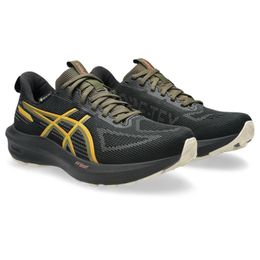 Laufschuh asics "GT-1000 14 GORE-TEX", Damen, Gr. 41,5, schwarz (schwarz, sandstorm), Textil, Schuhe Laufschuh, f&uuml;r mehr Stabilit&auml;t, wasserdicht, Topseller