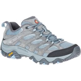 Wanderschuh Merrell "MERJ036344", Damen, Gr. 38,5, grau, Leder, Synthetik, unifarben mit Farbeins&auml;tzen, Schuhe Wanderschuh, Topseller