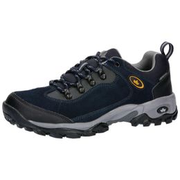 Outdoorschuh Lico "Outdoorschuh Milan Low", Herren, Gr. 38, blau, Veloursleder, Schuhe Outdoorschuh