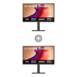 2x 27 &Prime; 4K UHD UltraFine&trade; IPSMonitor 27U730AB.27U7001