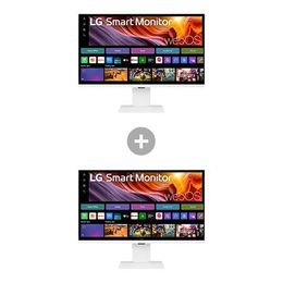 LG 2x 31,5 &Prime; 4KUHDIPS Smart Monitor mit webOS 32U850SAW.32U8001