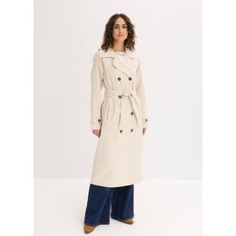 bonprix Trenchcoat gef&uuml;ttert, beige, Gr.54, schicker Trenchcoat