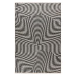 Teppich Kayoom "Stage 225", grau, B:200cm H:11mm L:290cm, Polypropylen, Teppiche, Teppich, weicher Kurzflor, modernes Design, Wohnzimmer