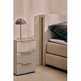 LeGer Home by Lena Gercke "Nachttisch Nachtschrank Nachtkonsole SERINA eleganter Eyecatcher" inkl. SOFT-CLOSE-FUNKTION, mit 3 Schubk&auml;sten sowie hochwertigen Metallgriffen MADE IN GERMANY