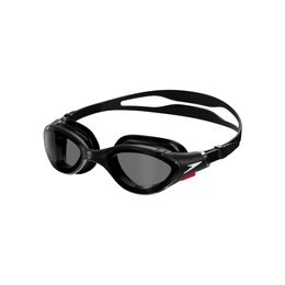 Schwimmbrille Speedo "H Schwimmbrille", schwarz (schwarz, smoke), Sportbrillen, Herren, f&uuml;r Erwachsene, mit Markenlogo, formstabiles Material