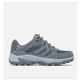 Wanderschuh Columbia "REDMONDTM IV LOW WATERPROOF", Damen, Gr. 41, grau (graphite, tea light), Mesh, Synthetik, Schuhe Wanderschuh, wasserdicht