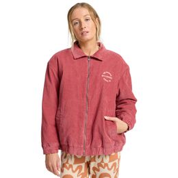 Billabong Damen Cordjacke "Chill Time"wild ginger, Gr. S, Obermaterial: 100% Walkfrottier;, Jacken