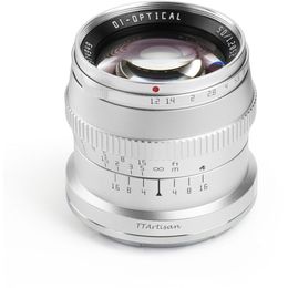 TTArtisan 50mm f1,2 Fuji X-Mount silber