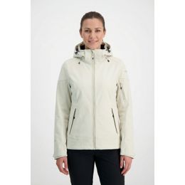 Softshelljacke Icepeak "BATHGATE", Damen, Gr. 40, powder, Obermaterial: 100% Polyester, Jacken Softshelljacke