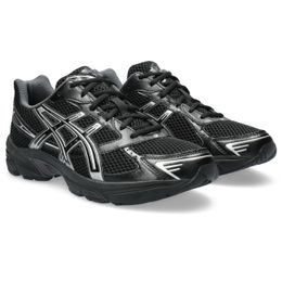 Sneaker asics SPORTSTYLE "GEL-1130", Damen, Gr. 39, schwarz (schwarz, pure silber), Leder, Synthetik, Schuhe Sneaker