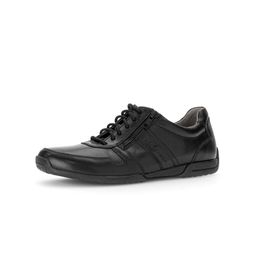 Sneaker Gabor "Sneaker low", Herren, Gr. 44, schwarz, Schuhe Sneaker