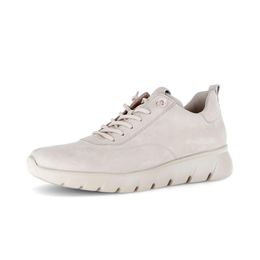 Sneaker Gabor "Sneaker low", Damen, Gr. 40, beige, Schuhe Sneaker