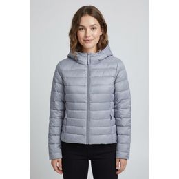 Steppjacke Only "ONLTAHIA LW QUILTED HOOD JKT OTW CC OTW", Damen, Gr. S, tradewinds, Steppware, Obermaterial: 100% Nylon, unifarben, regular fit normal, Jacken Steppjacke, Kunstfaser