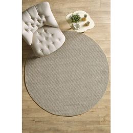 Mioli Kurzflor-Teppich in Beige - 69% | Gr&ouml;&szlig;e 120 cm |