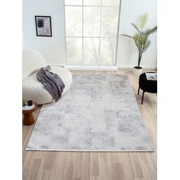 Mioli Kurzflor-Teppich ''Parla'' in Beige/ Grau/ Hellbraun - 69% | Gr&ouml;&szlig;e 80x150 cm |