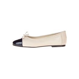 Gant Footwear Leder-Ballerinas in Creme - 41% | Gr&ouml;&szlig;e 39 | Damen-ballerinas