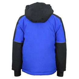 Peak Mountain Ski-/ Snowboardjacke "Etiope" in Blau/ Schwarz - 71% | Gr&ouml;&szlig;e 152 | Kinder-outdoor-jacken