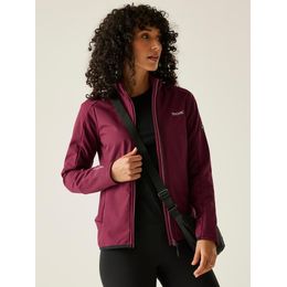 Regatta Softshelljacke "Moutdale" in Beere - 72% | Gr&ouml;&szlig;e 36 | Damen-outdoorjacken