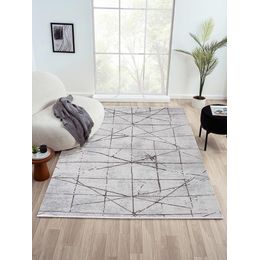 Mioli Kurzflor-Teppich ''Parla'' in Beige/ Grau/ Braun - 73% | Gr&ouml;&szlig;e 120x180 cm |