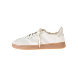 Gant Footwear Leder-Sneakers in Creme - 51% | Gr&ouml;&szlig;e 36 | Damen-sneakers