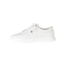 Gant Footwear Leder-Sneakers in Wei&szlig; - 51% | Gr&ouml;&szlig;e 44 | Herrensneakers