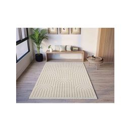 Mioli Hochflor-Teppich "Janerio" in Creme - 76% | Gr&ouml;&szlig;e 200x290 cm |