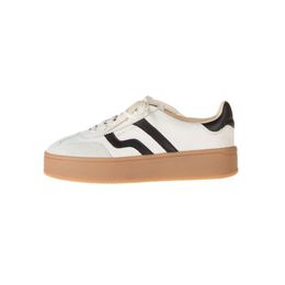Gant Footwear Leder-Sneakers in Wei&szlig; - 43% | Gr&ouml;&szlig;e 39 | Damen-sneakers