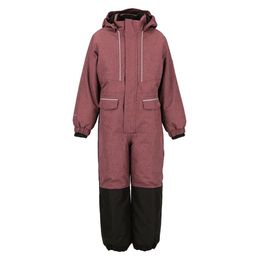 ZIGZAG Schneeanzug "Merry" in Rosa/ Schwarz - 51% | Gr&ouml;&szlig;e 110 | Kinderhosen