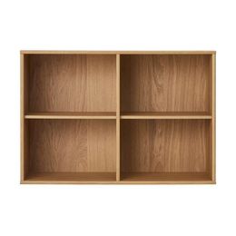 Sideboard &raquo;Mistral, Hochwertig H&auml;ngeregal, B&uuml;cherregal, Wandregal&laquo; Verstellbar Einlegeb&ouml;den, B:89 cm, T:32,5 cm wei&szlig; Spanplatte