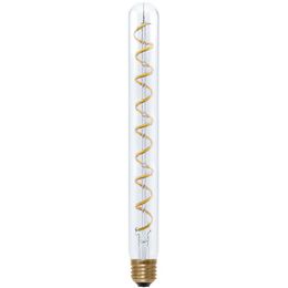 Segula LED-Leuchtmittel &raquo;LED Long Tube 300 Curved Spirale klar&laquo; E27 Warmwei&szlig; dimmbar, E27, Long Tube 300 Curved Spirale, klar transparent