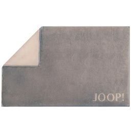 JOOP! Badematte Classic Doubleface, Graphit, Beige, Textil, Uni, rechteckig, 50x80 cm, Made in Germany, Oeko-Tex&reg; Standard 100, f&uuml;r Fu&szlig;bodenheizung geeignet, beidseitig verwendbar, schadstoffgepr&uuml;ft, Badtextilien, Badematten