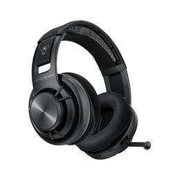 Turtle Beach Gaming-Headset &raquo;Atlas Air, Schwarz&laquo; Bluetooth Noise-Cancelling Lautst&auml;rkeregler schwarz 2,4-GHz-Niedriglatenz-Band + Bluetooth oder kabelgebundener 