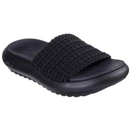 Skechers Damen Pantolette &raquo;ARCH FIT CLOUD-OH SHE PRETTY&laquo; , Strandschuh, Badeschuh, Pool Slides mit ArchFit-Funktion schwarz 41