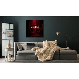 queence Acrylglasbild &raquo;Elof&laquo; Bilder von Frauen Frau Gesicht Kunst Religion 1 Stk. tlg. Fine Art-Print in Galeriequalit&auml;t schwarz Acrylglas